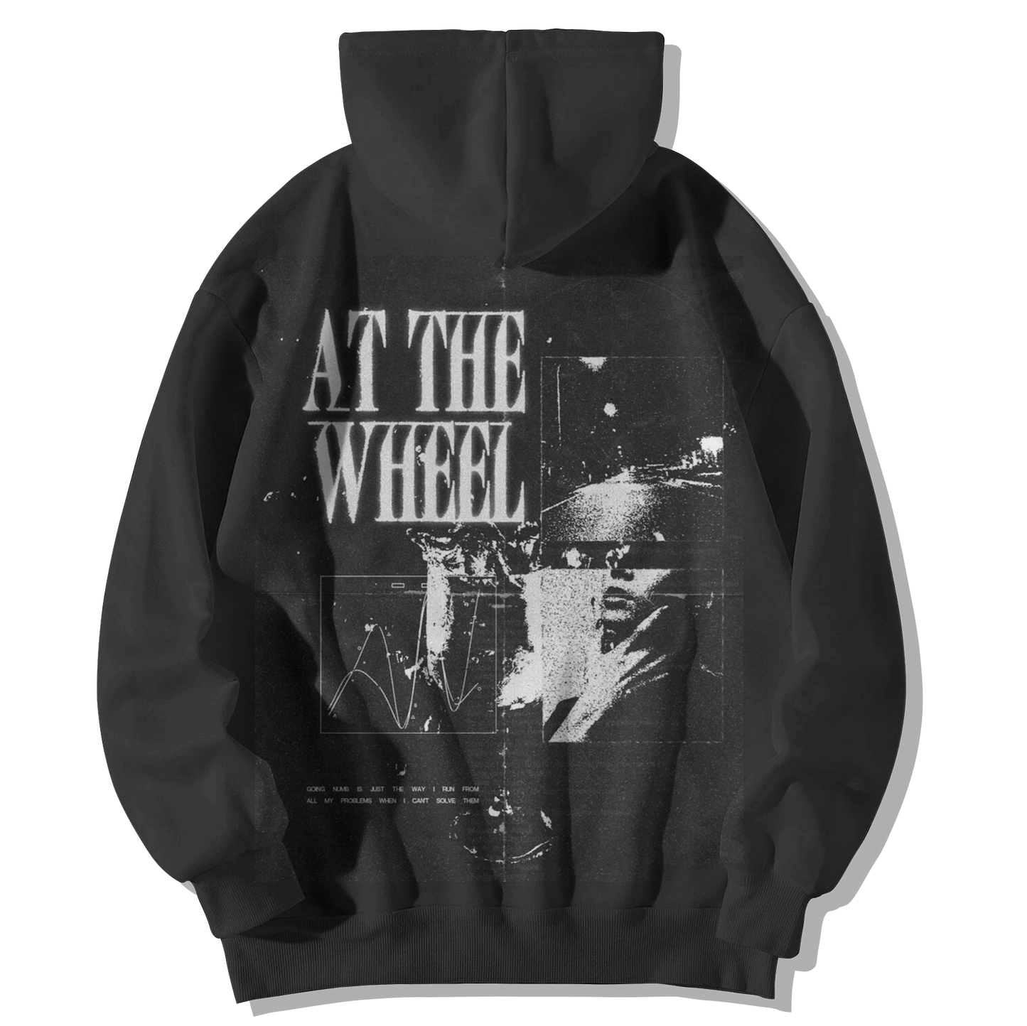 (XL) AT THE WHEEL HOODIE – EXIL STORE