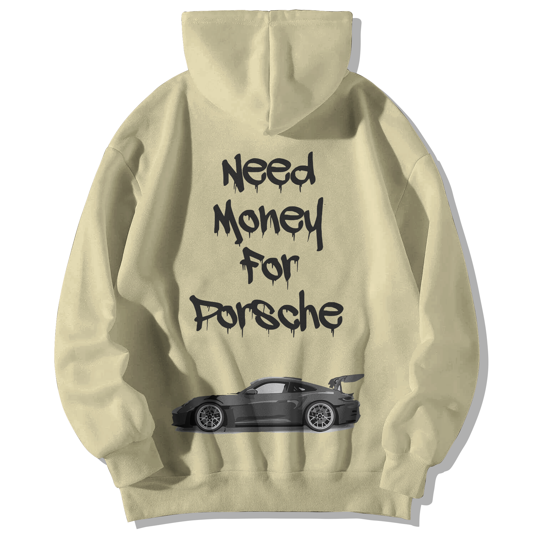 (L) NEED MONEY FOR PORSCHE HOODIE – EXIL STORE